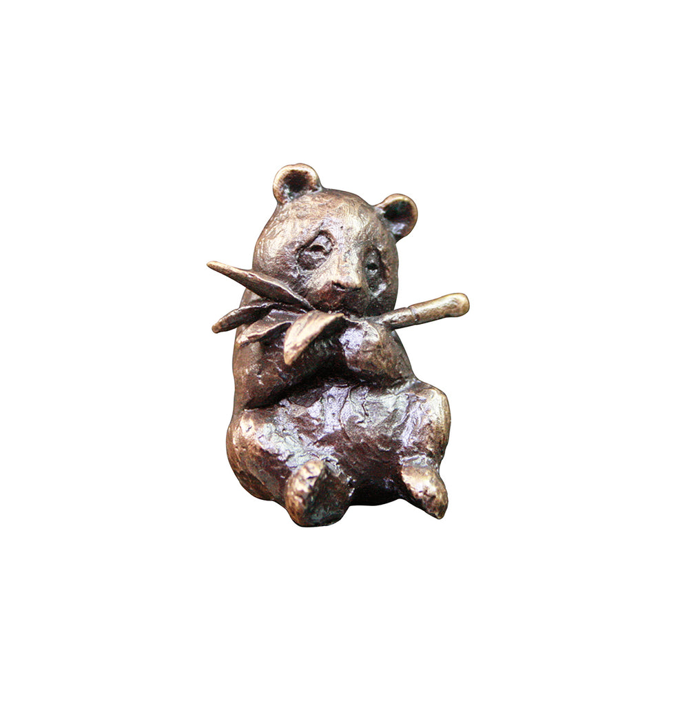 Butler & Peach Miniature Bronze Panda (2062) – Richard Cooper Bronze